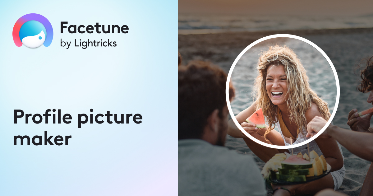 Profile Picture Maker: Create PFPs In Seconds | Facetune
